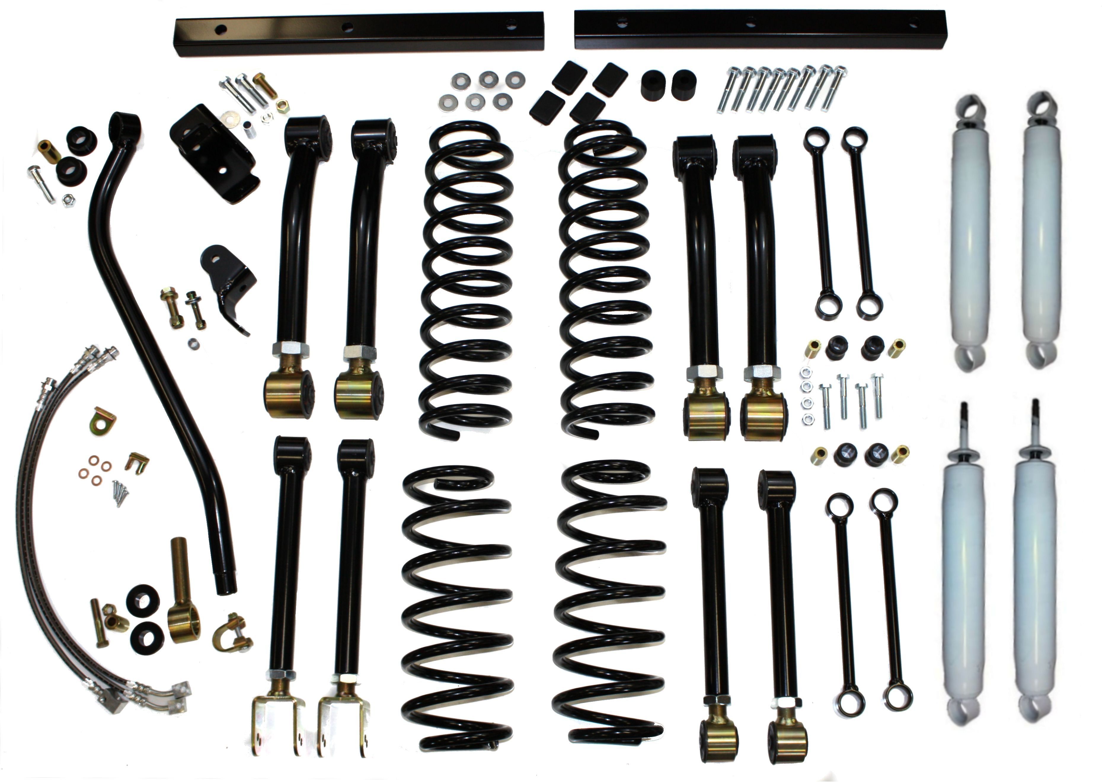 Iron Rock Off Road: TJ/LJ 3" Premium Short Arm Lift Kit