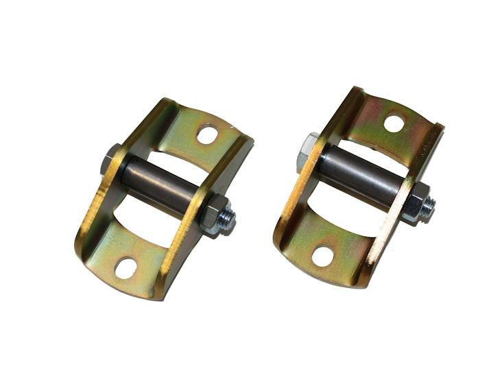 Iron Rock Off Road: Bar Pin Eliminator Shock Relocation Brackets (Rear)
