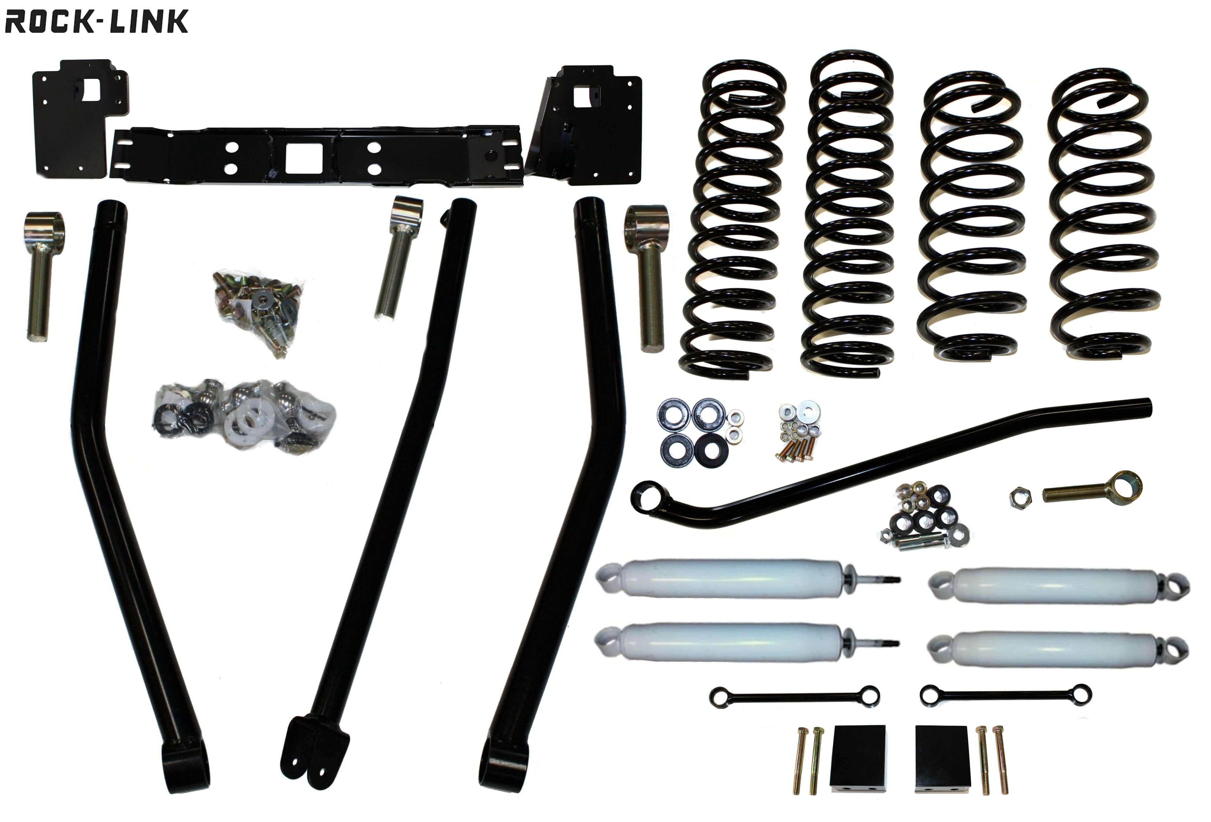 Iron Rock Off Road: WJ 3" ROCK-LINK Long Arm Lift Kit