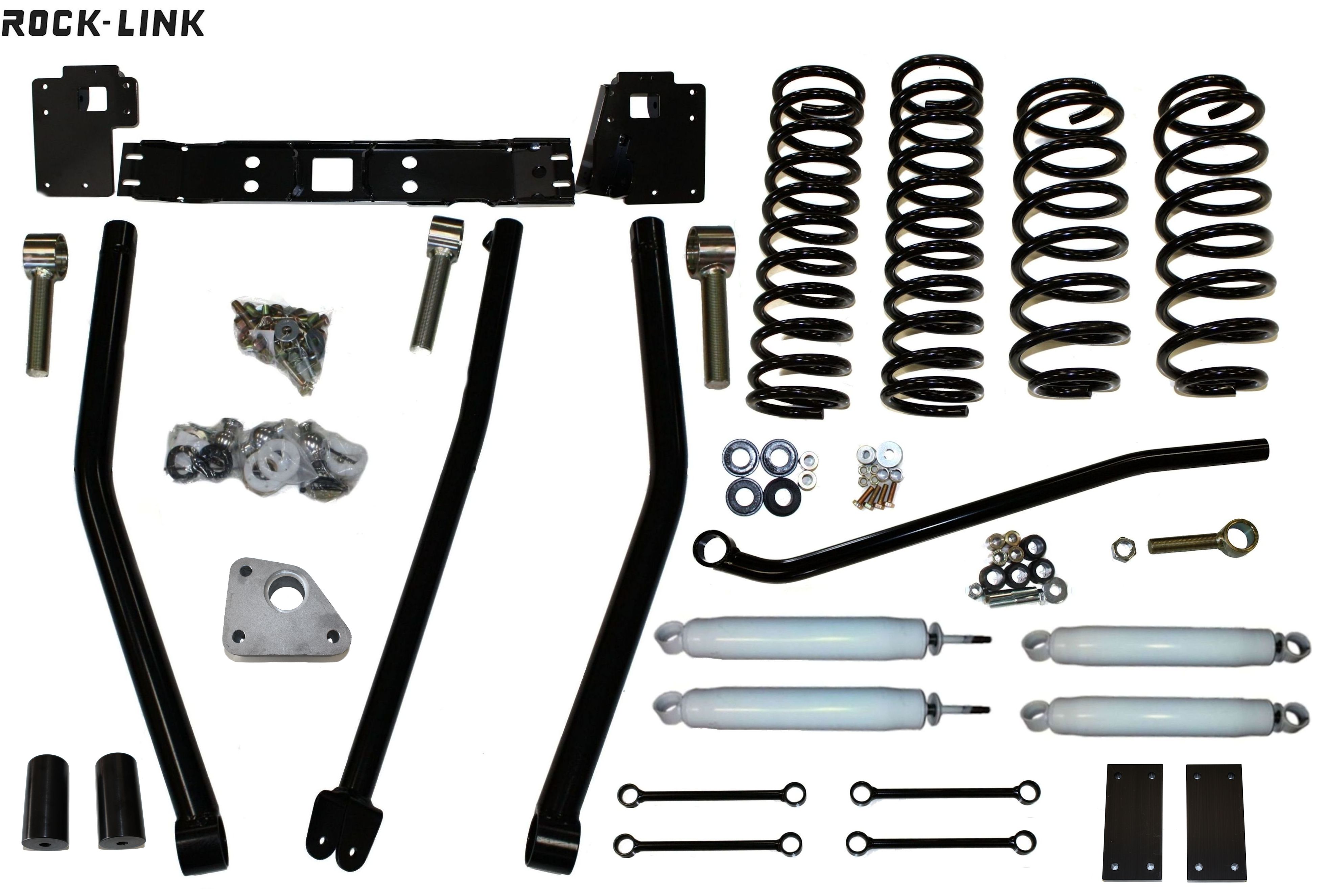 Iron Rock Off Road: WJ 4" ROCK-LINK Long Arm Lift Kit