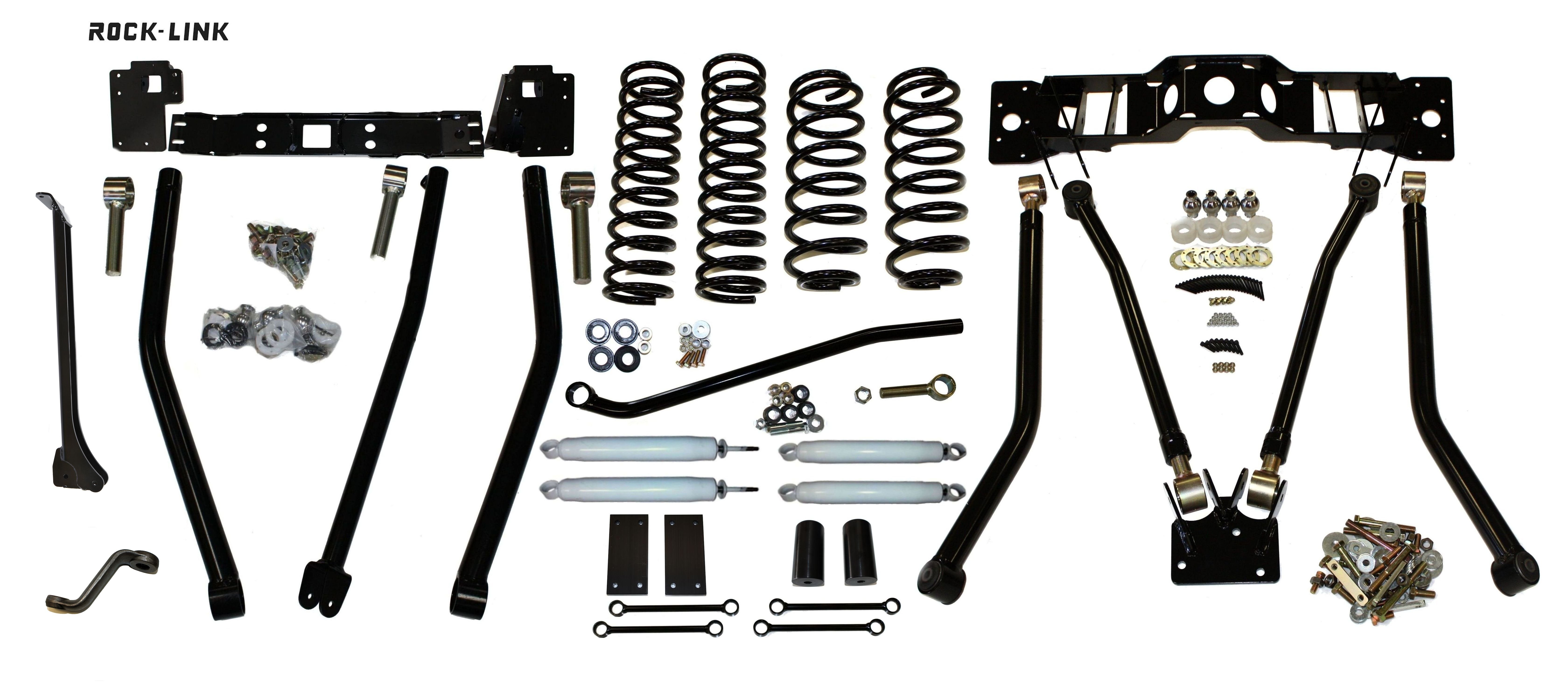 Iron Rock Off Road: WJ 8" ROCK-LINK PRO Long Arm Lift Kit