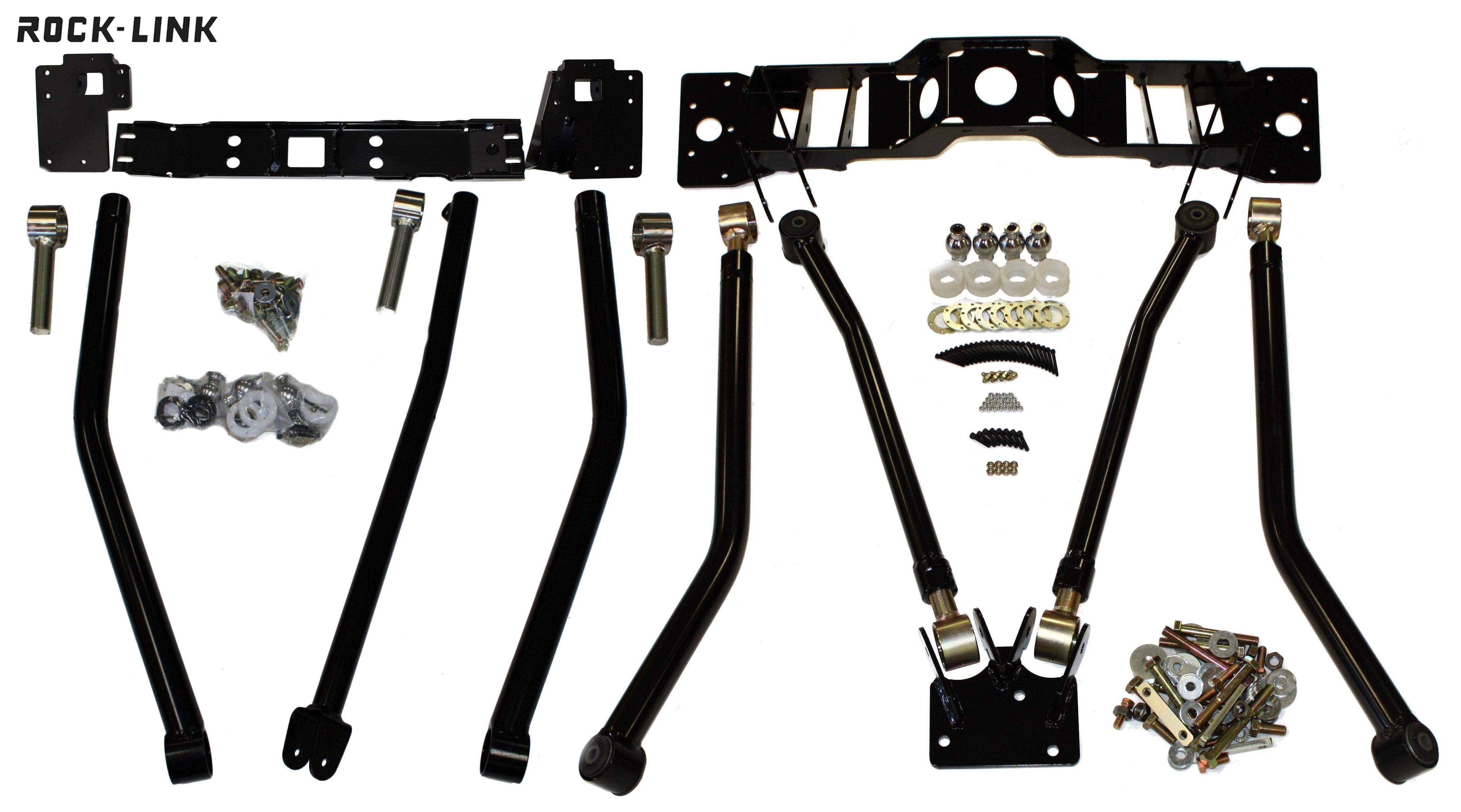 Iron Rock Off Road: WJ ROCK-LINK Front/ Rear Long Arm Upgrade